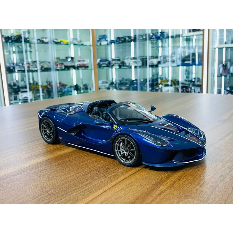 1/18 Diecast BBR Models Ferrari LaFerrari Aperta blue Tour de france ...
